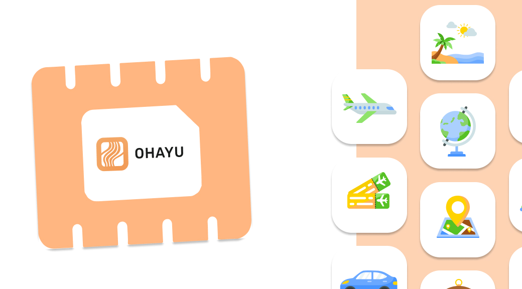 How Does a SIM Card Work for International Travel | OHAYU eSIM