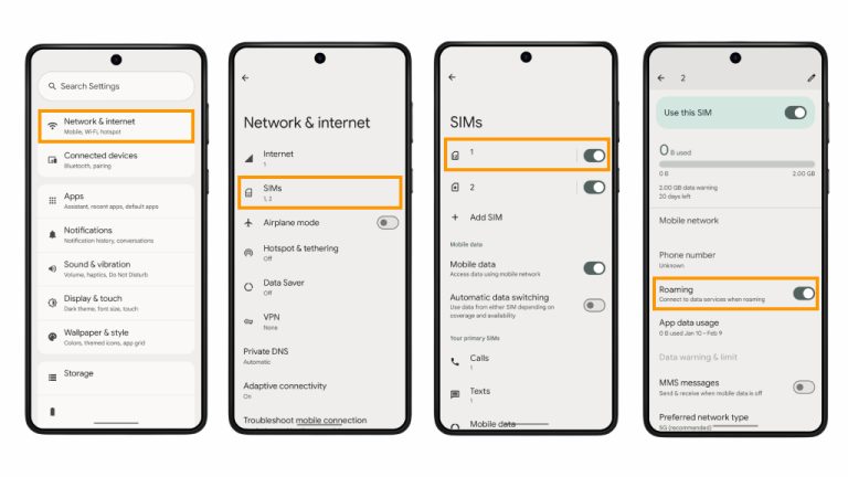 What Is Data Roaming Explanation Iphone And Android Usage Ohayu Esim