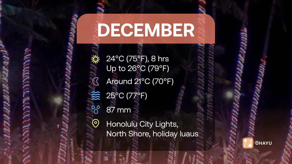 Best Time to Travel to Hawaii 🌺 Weather, Prices, Seasons | OHAYU eSIM