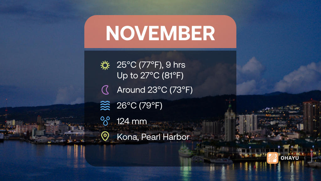 Best Time to Travel to Hawaii 🌺 Weather, Prices, Seasons | OHAYU eSIM