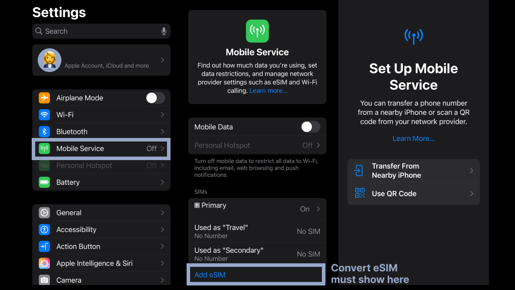 How to transfer SIM card to eSIM | OHAYU eSIM