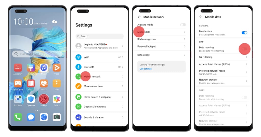 How to turn off roaming on iPhone and Android | OHAYU eSIM