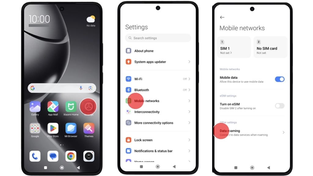 How to turn off roaming on iPhone and Android | OHAYU eSIM