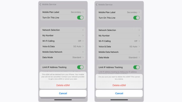 How to remove eSIM from iPhone – step-by-step guide | OHAYU eSIM
