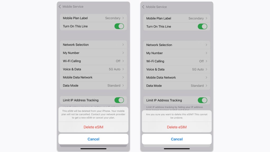 How to remove eSIM from iPhone – step-by-step guide | OHAYU eSIM