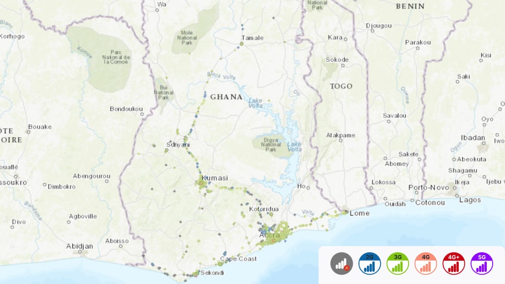 Mobile Networks in Ghana – Coverage, Speed, Prices 2025