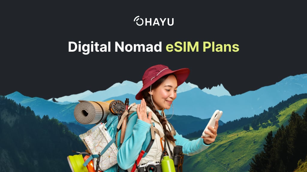 Digital nomad packing list - 50+ male & female travel items | OHAYU eSIM