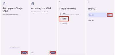 Motorola eSIM – compatible devices, installation, activation | OHAYU eSIM
