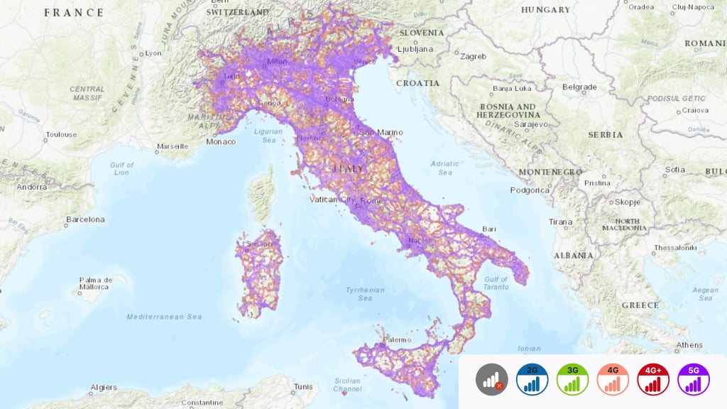 Italian mobile operators - network coverage, speed, prices 🤌OHAYU eSIM