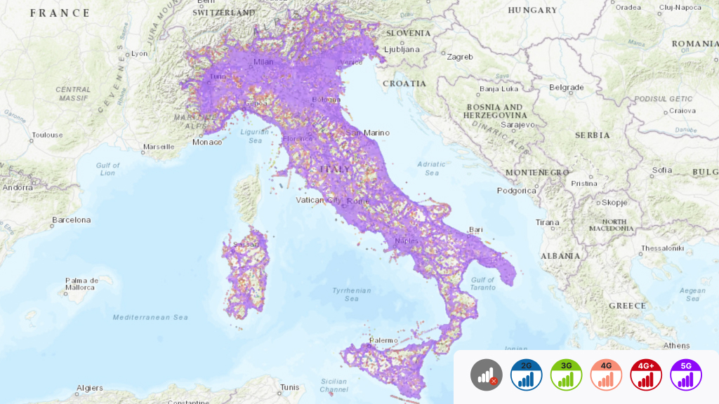 Italian mobile operators - network coverage, speed, prices 🤌OHAYU eSIM