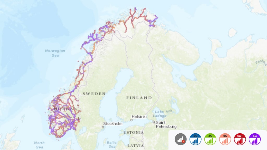 Norway mobile operators – network coverage, speed, prices | OHAYU eSIM